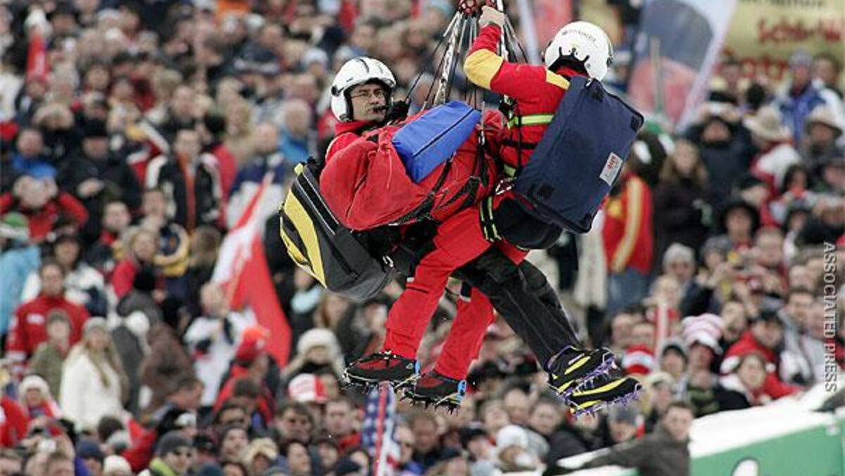 Scott Macartney acidentado - Fotogalerias - Jornal Record