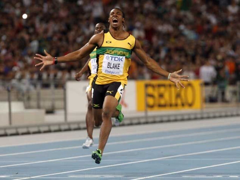 Daegu'2011: Yohan Blake é o novo campeão dos 100m - Atletismo - Jornal ...