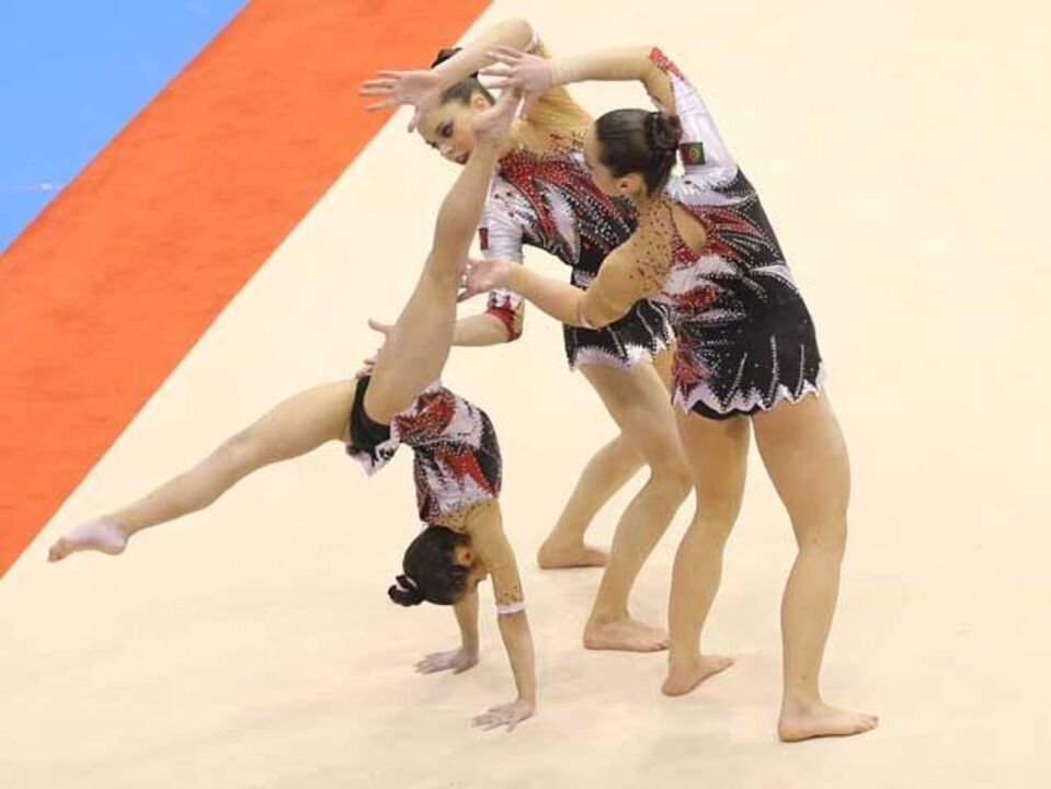 Ginástica acrobática: Trio luso em 5.º lugar na Taça do Mundo - Outras ...