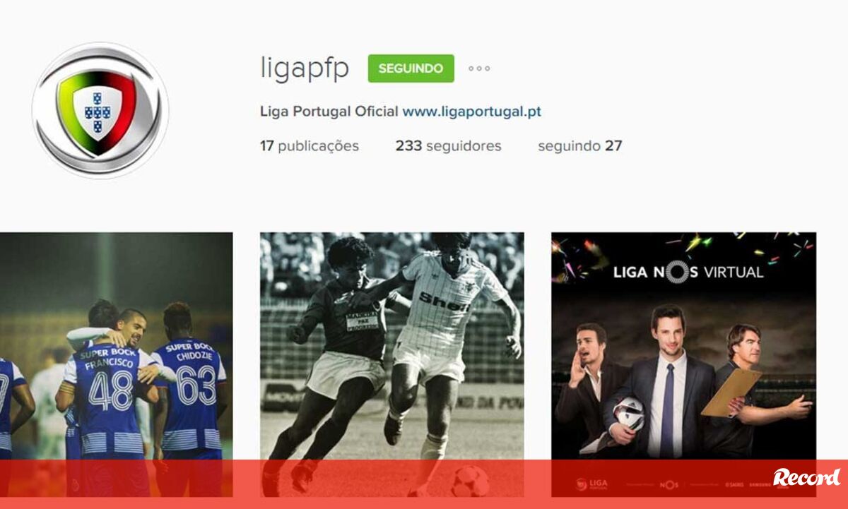 Liga já está no Instagram - Liga Betclic - Jornal Record