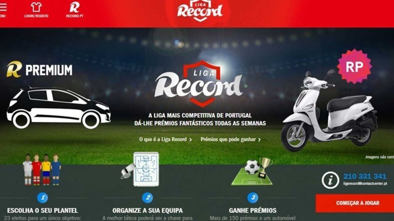 Liga Record: inscrições continuam abertas - Liga Record - Jornal Record