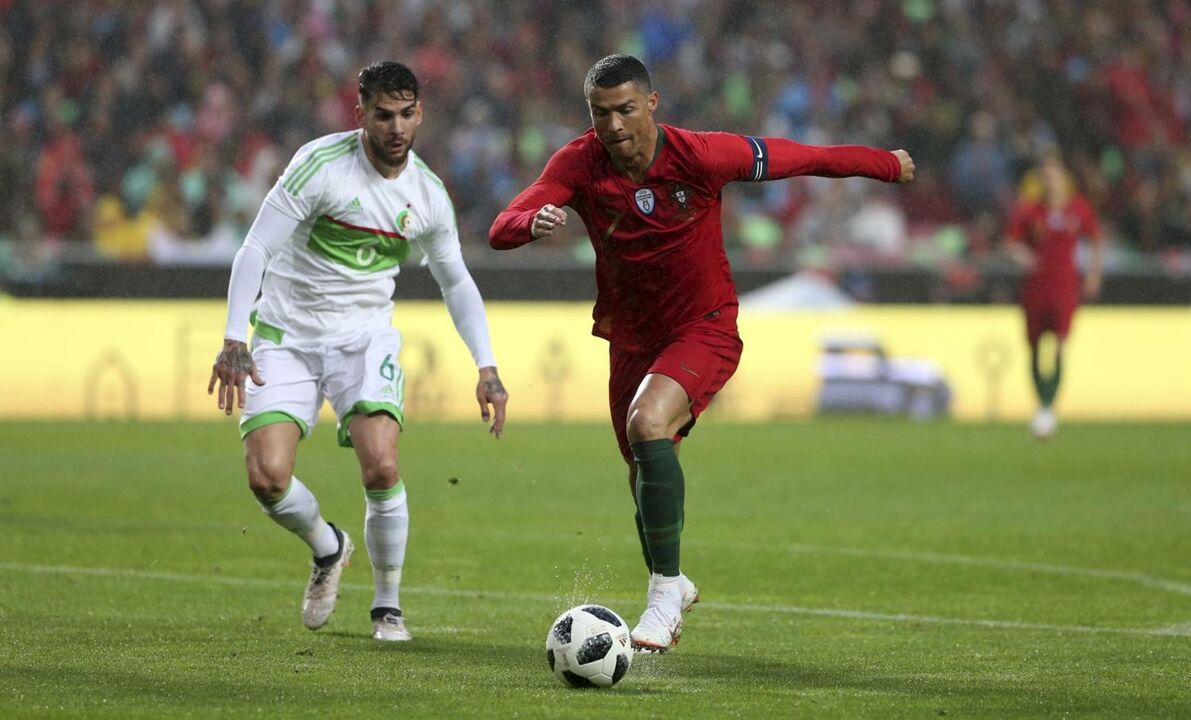 Cristiano Ronaldo fez o sprint mais rápido da 1.ª jornada do Mundial ...