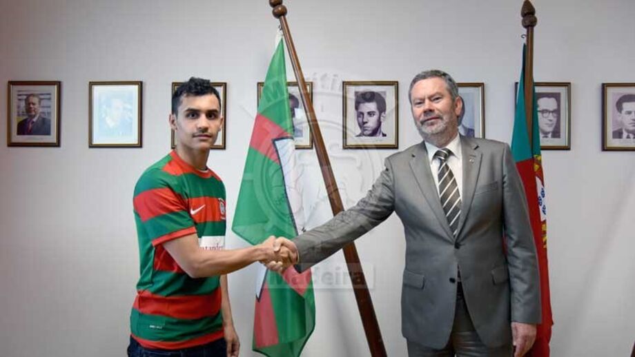 Marcão e Abdullah Al Jawaey apresentados como reforços do Marítimo ...