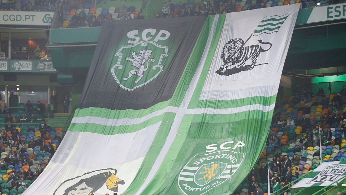 Claque do Sporting deixa mensagem antes do jogo com Portimonense ...