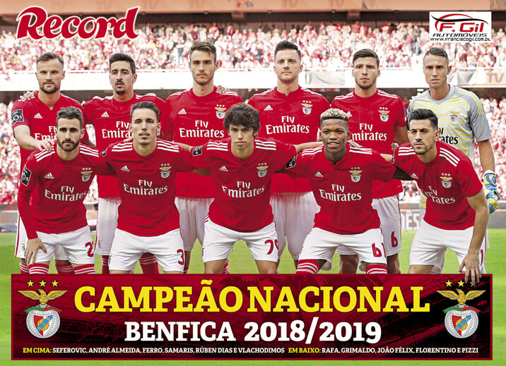 Benfica campeão: revista grátis com o Record de hoje - Benfica - Jornal ...