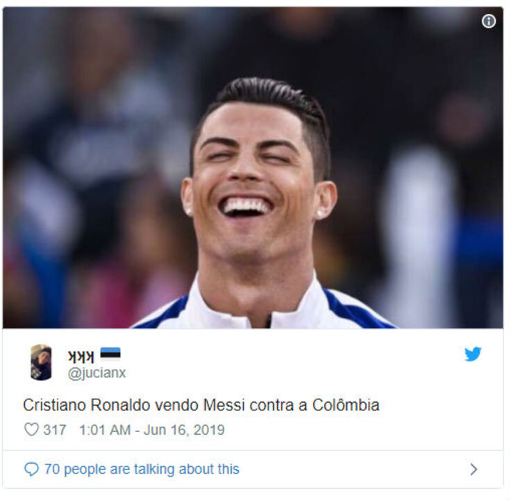 Argentina de Messi perde e os fãs de Ronaldo não perdoam: confira os ...