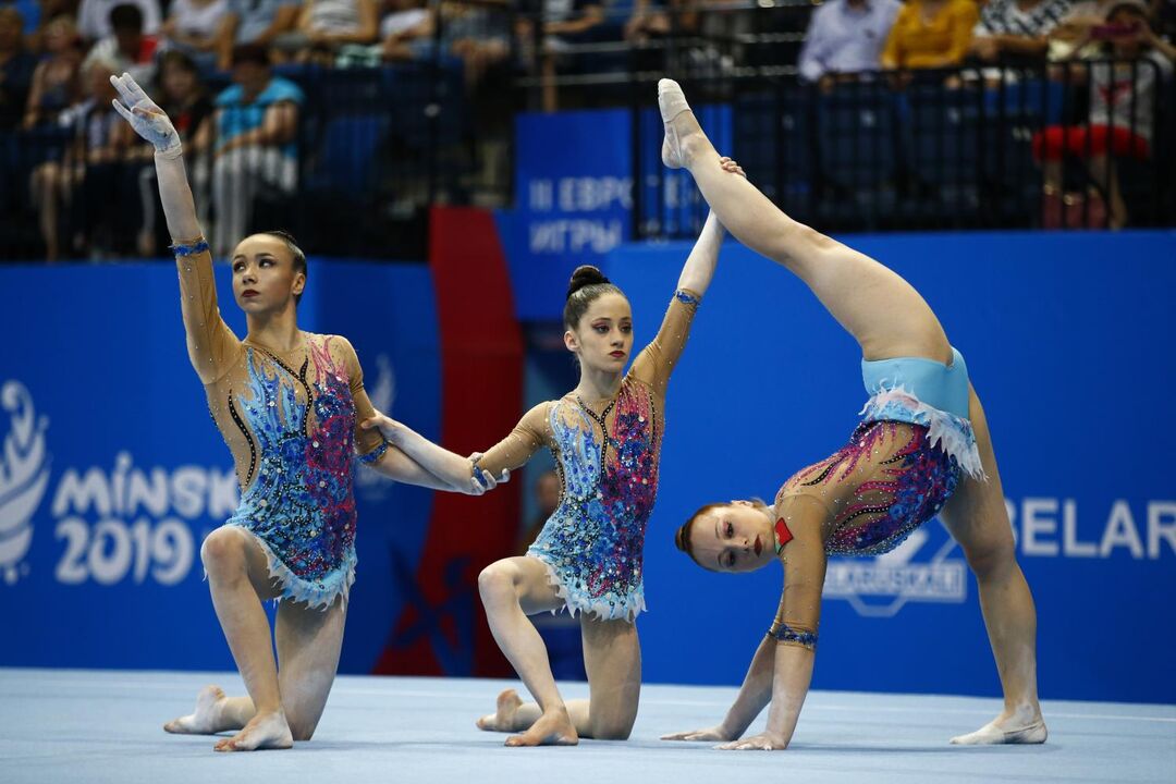 Ginástica acrobática portuguesa soma nova prata em Minsk - Jogos ...