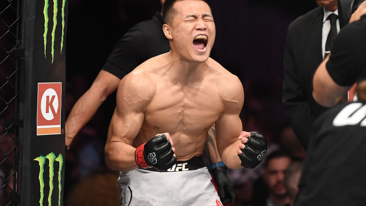 'Zombie coreano' volta a atacar: Lutador que chocou universo do MMA ...