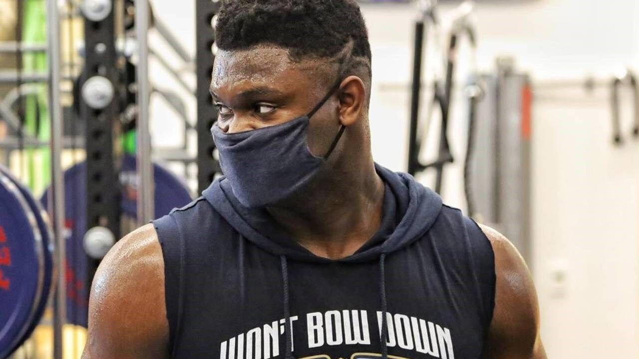 O novo Zion Williamson: perdeu 11,5 kg e é agora uma 'montanha' de ...