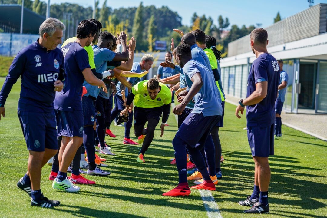 Plantel do FC Porto regressou ao Olival: As imagens do primeiro treino ...