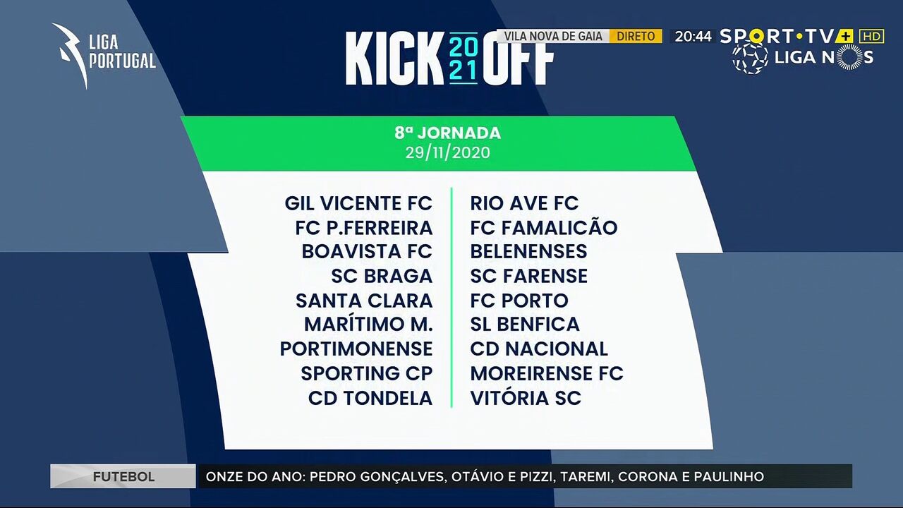 Este é o calendário completo da Liga NOS 2020/21 - Fotogalerias ...