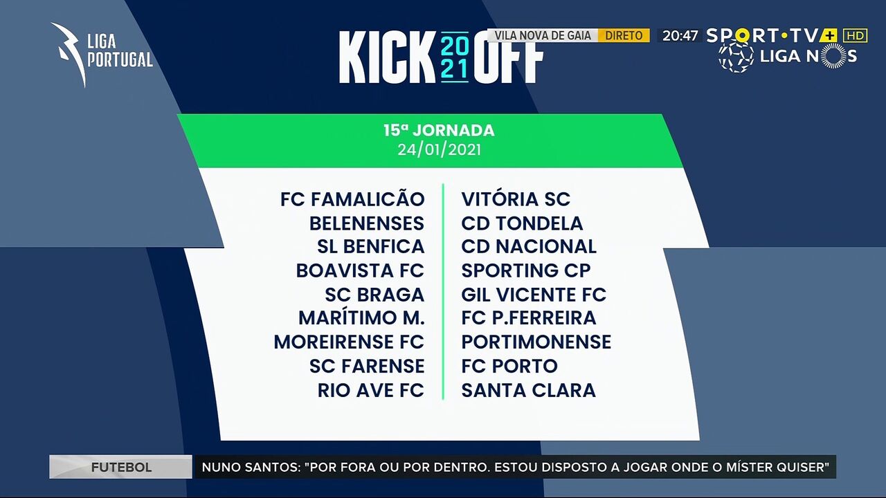 Este é o calendário completo da Liga NOS 2020/21 - Fotogalerias ...