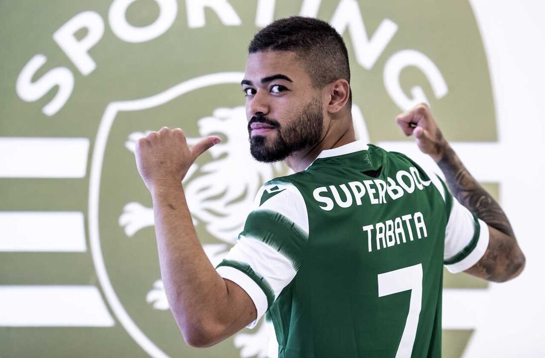 As primeiras imagens de Bruno Tabata equipado à Sporting - Fotogalerias ...