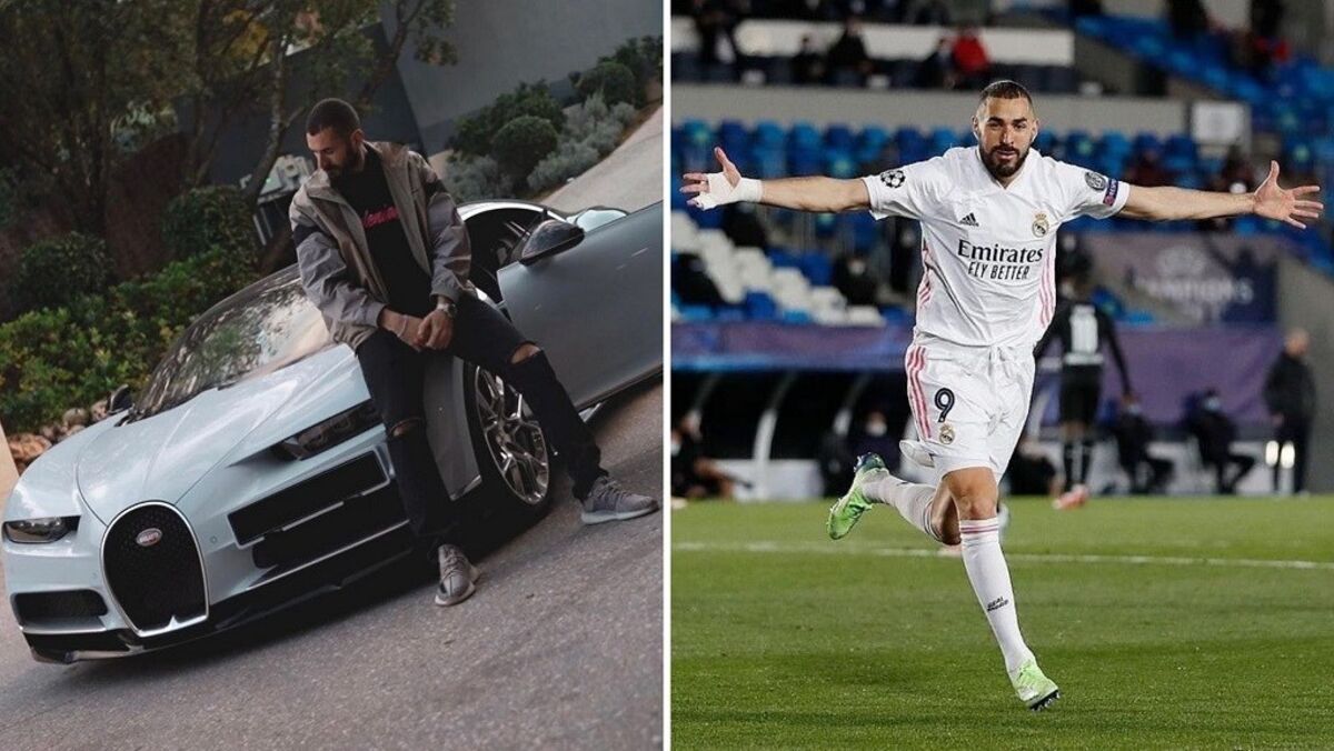 Dois é a conta certa: Benzema comprou segundo Bugatti Chiron - Jogo da ...