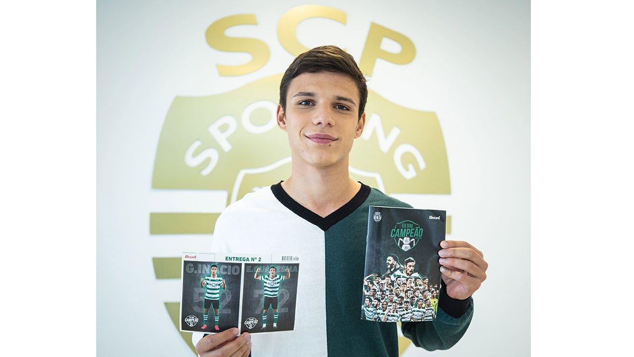 Eduardo Quaresma já tem os cromos do Sporting campeão nacional 2020/21 ...