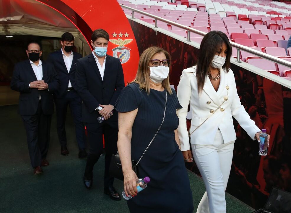 Rui Costa teve o apoio da família na cerimónia de apresentação como ...