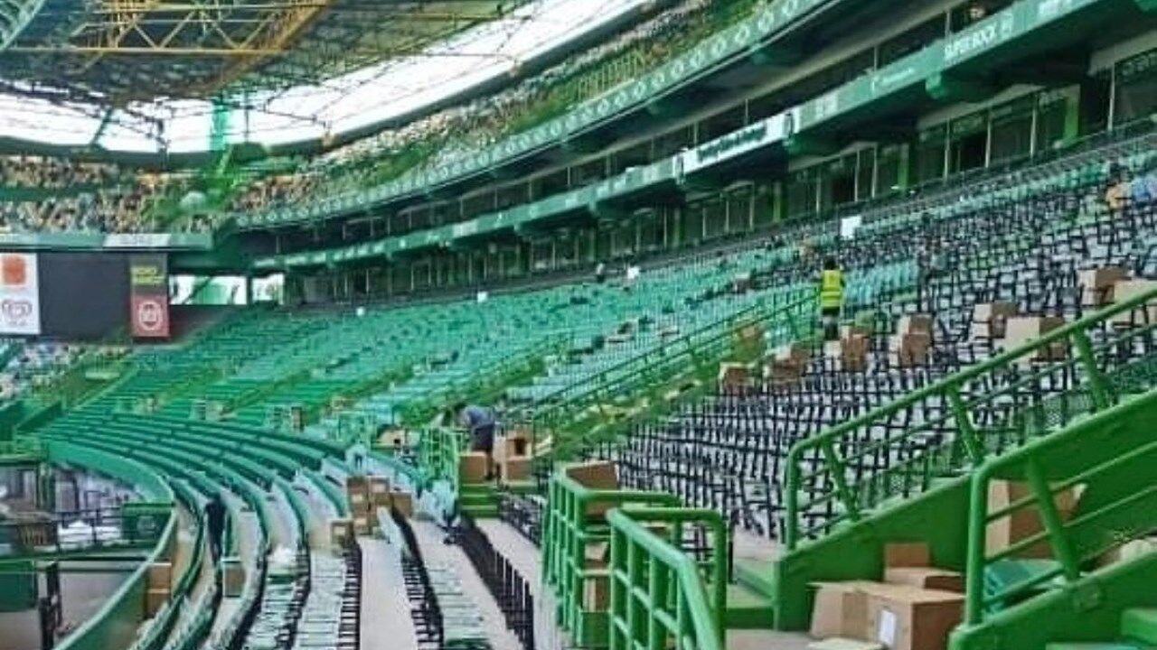 Alvalade está a ficar cada vez mais verde: as obras nas bancadas do ...