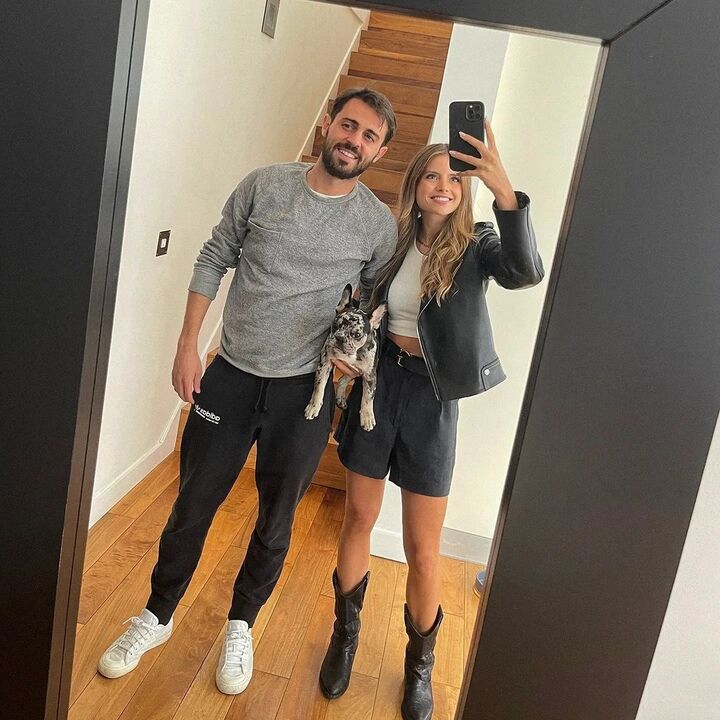 Inês Degener Tomaz com Bernardo Silva: «Que miúdos bonitos» - Jogo da ...