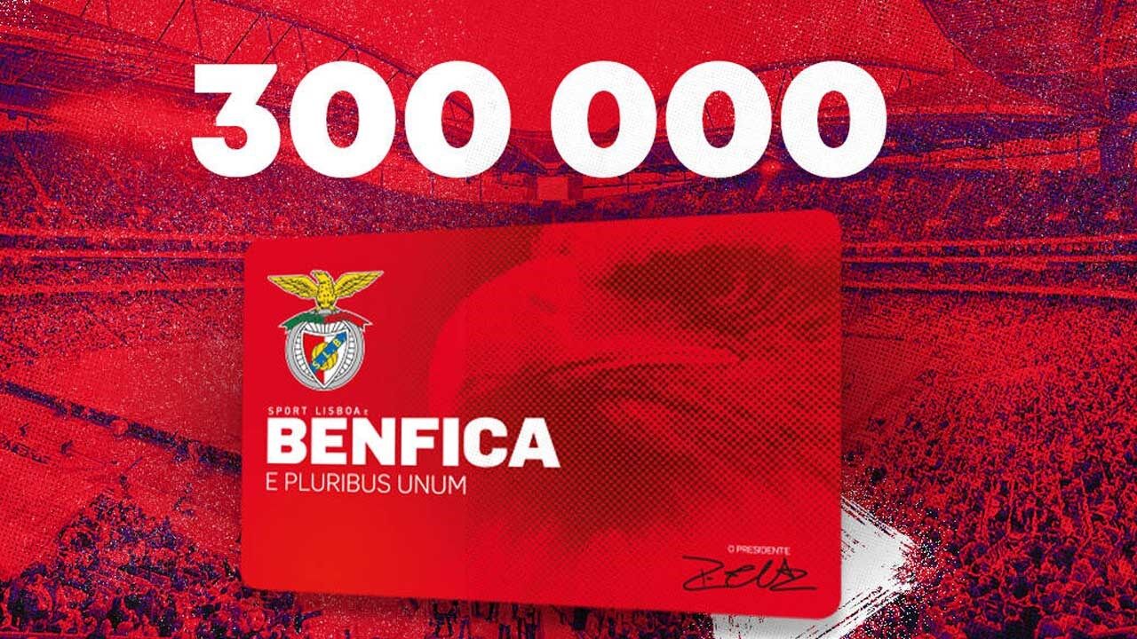 Benfica chega aos 300 mil sócios - Benfica - Jornal Record