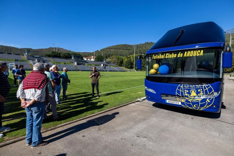 Arouca Apresenta Novo Autocarro Com Mensagem De Sensibilização Para A