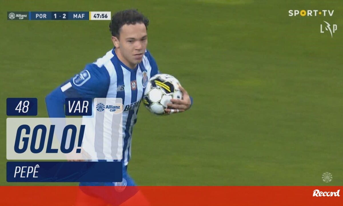FC Porto entra a todo o gás na 2.ª parte: o golo de Pepê que relançou o ...