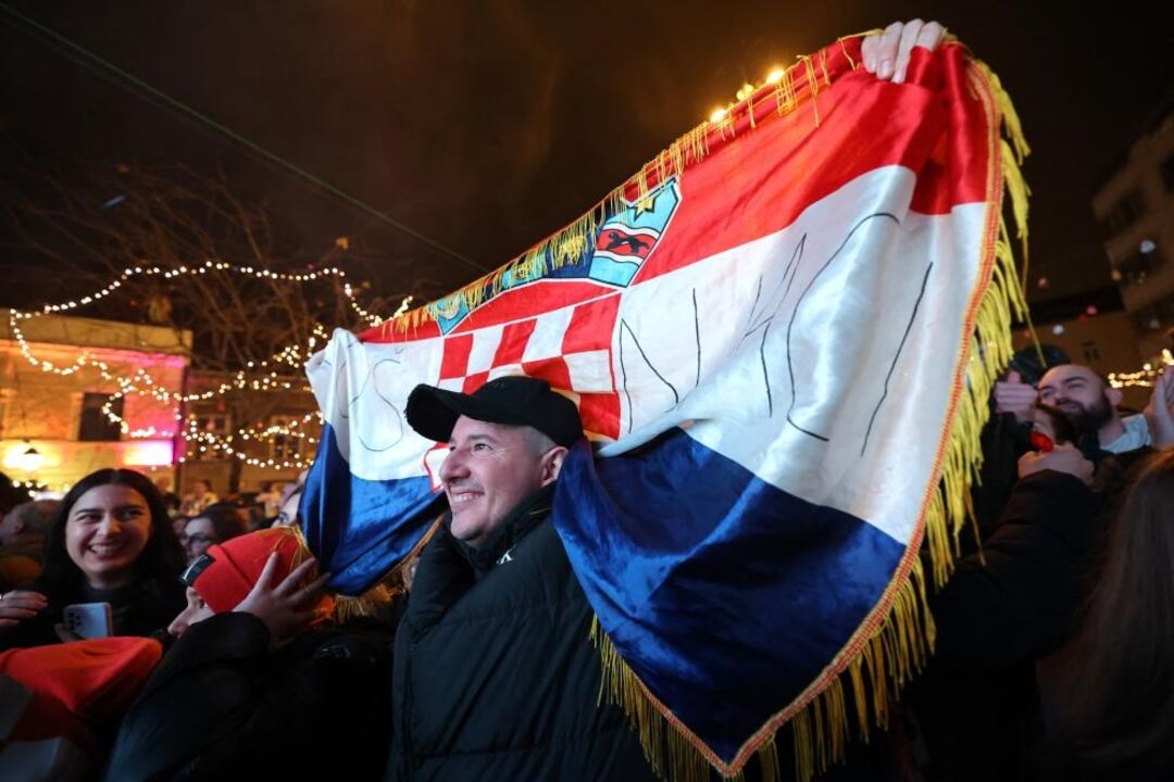 As incríveis imagens da festa croata nas ruas de Zagreb - Fotogalerias ...