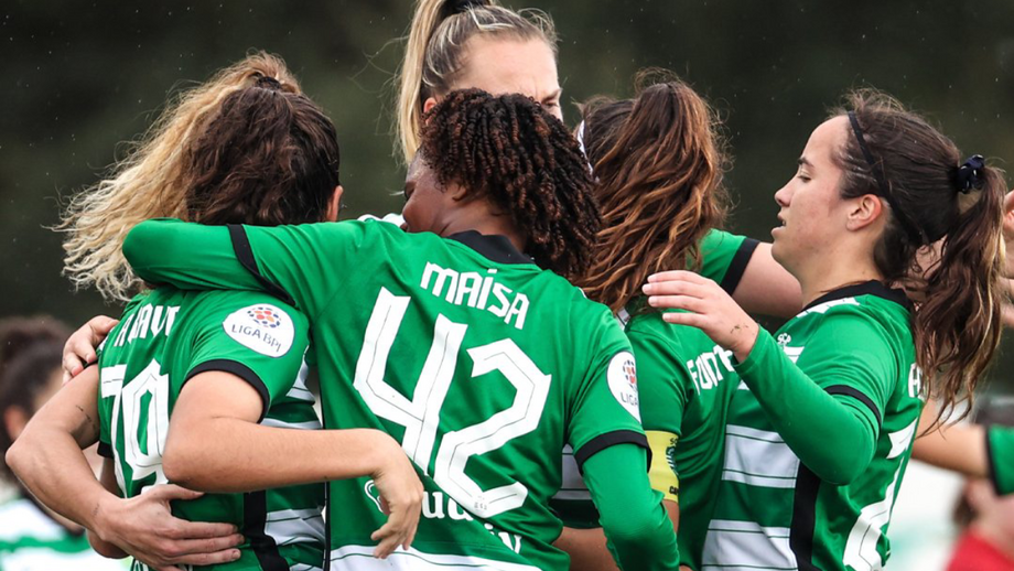 Ana Capeta em evidência na goleada do Sporting frente ao Albergaria ...