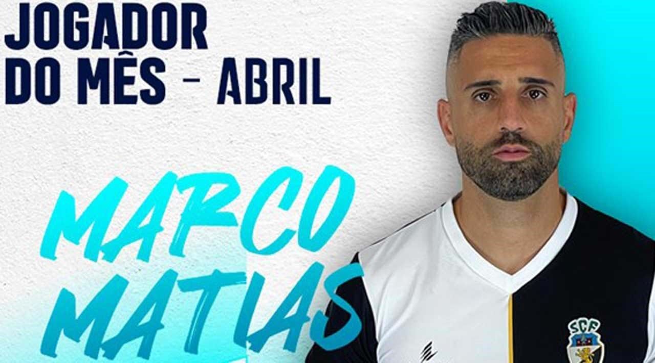 Marco Matias eleito melhor jogador da Liga SABSEG em abril - 2ª Liga ...