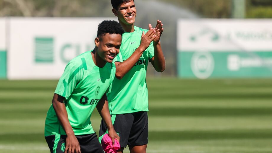 Geny Catamo reforça preparação - Sporting - Jornal Record