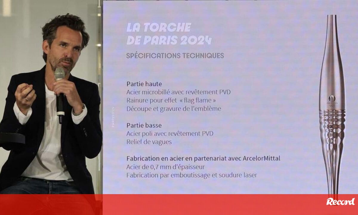 Divulgado o design da tocha olímpica de Paris'2024 - Paris'2024 ...