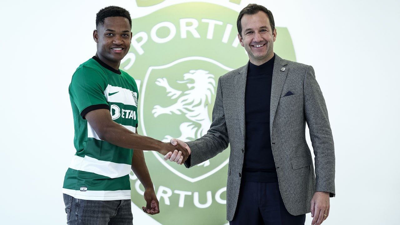 Oficial: Geny Catamo renova com o Sporting até 2028 - Sporting - Jornal ...