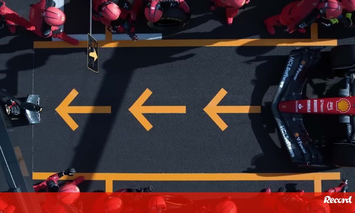 Um 'pit stop' da Fórmula 1 como nunca viu: super 'slow motion' mostra ...