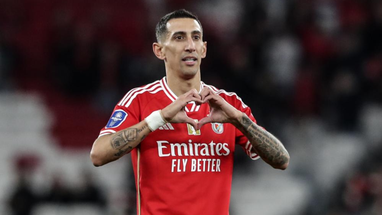Di María quer Rosario Central - Benfica - Jornal Record