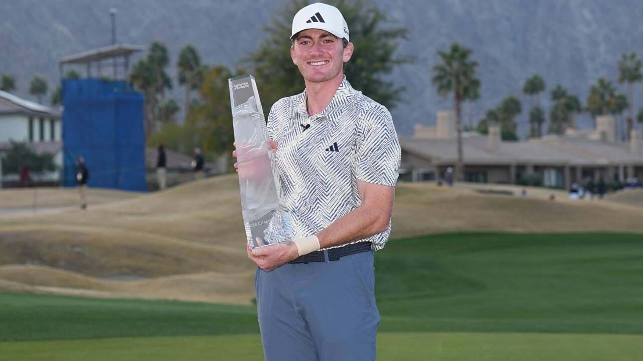 Golfista de 20 anos ganha 1,5 milhões em torneio do PGA Tour mas tem de ...