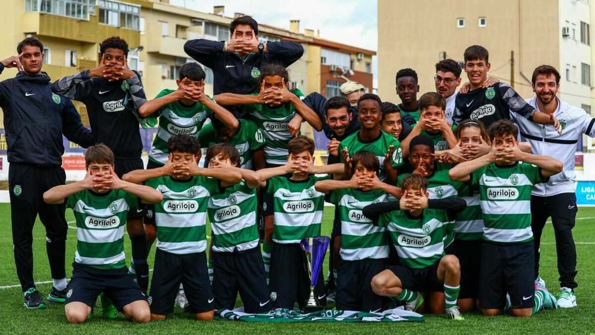 Sub-13 do Sporting conquistam a Algarve Elite Cup com um festejo ...