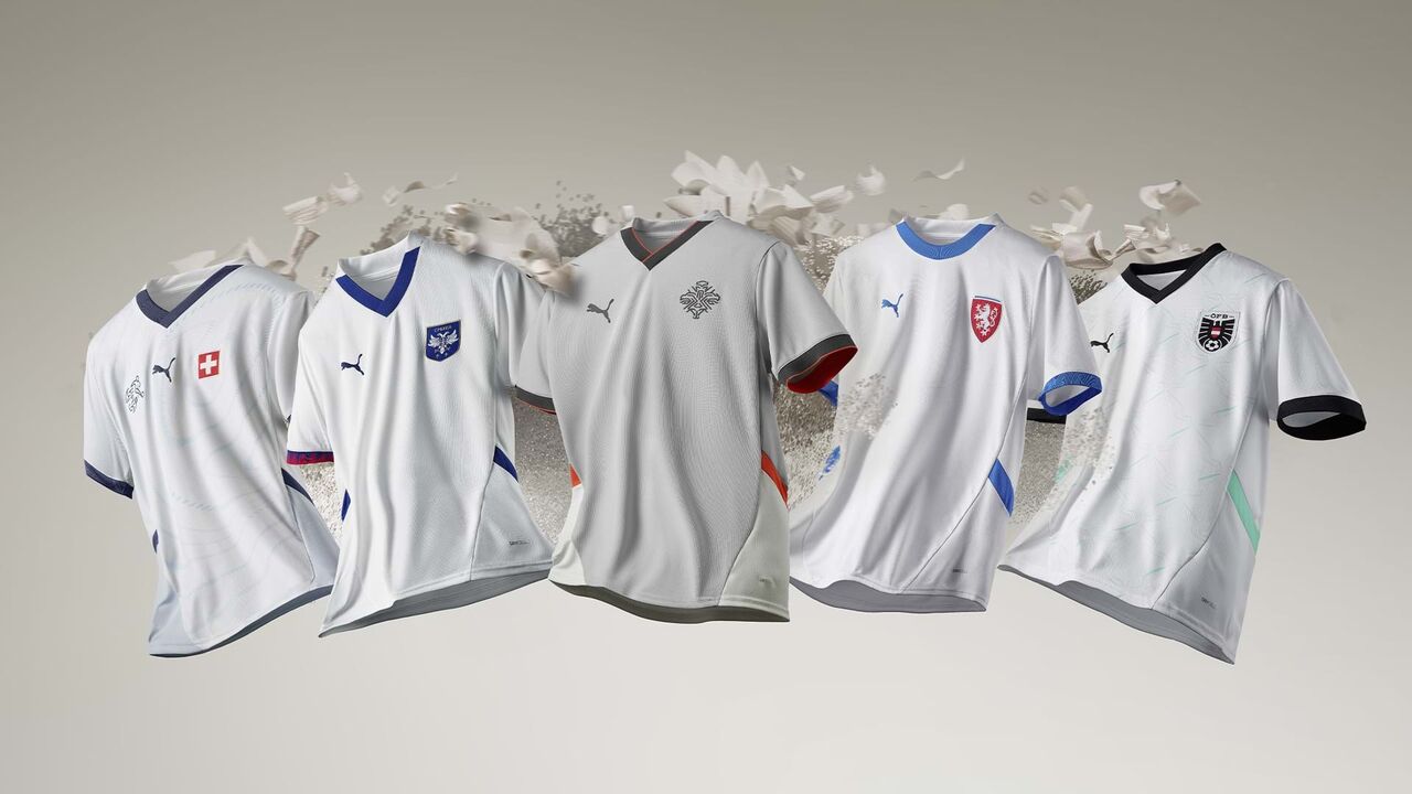 Puma apresenta equipamentos de mais cinco seleções nacionais e há um ...