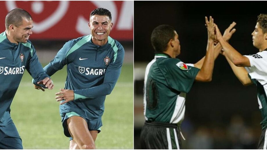 Amizade de CR7 e Pepe começou há 22 anos no Sporting: «Pensava que ele ...
