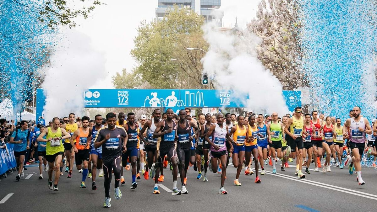 Michael Kipyegon e Aberash Shilima vencem Meia Maratona de Madrid ...