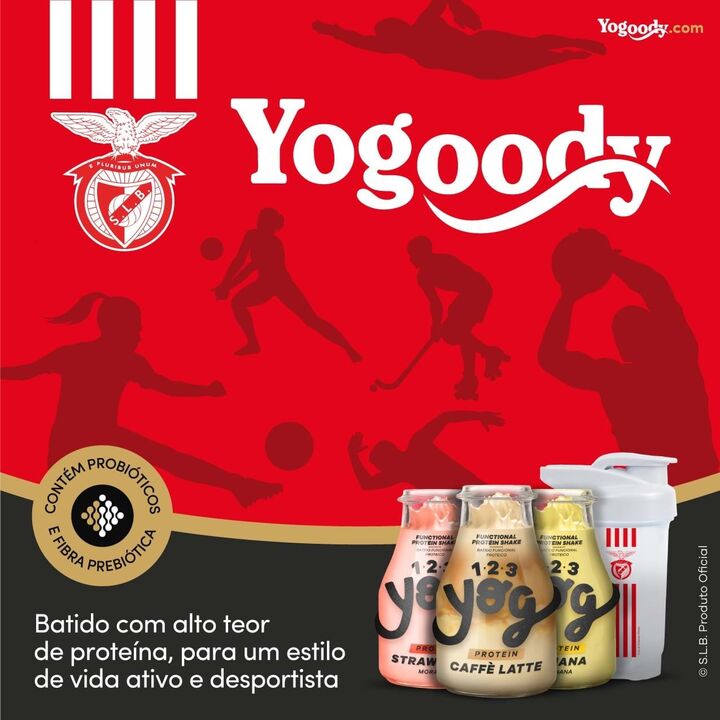 Yogoody associa-se ao Benfica e lança edição limitada - Fora de Campo ...