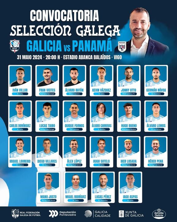Álvaro Carreras e Lucas Taibo chamados à seleção da Galiza - Futebol ...