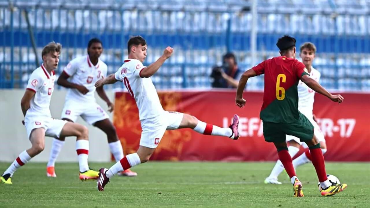 Portugal bate a Polónia e está nas meias-finais do Europeu de sub-17 ...