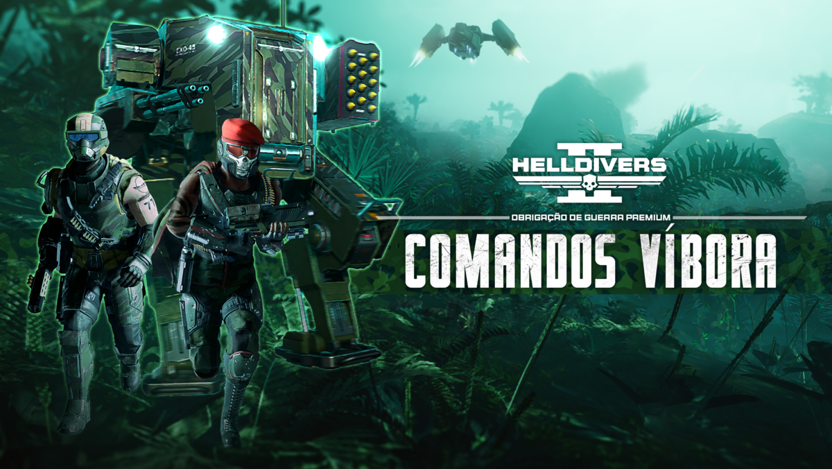 Helldivers 2: Comandos Víbora já está disponível - Record Gaming ...