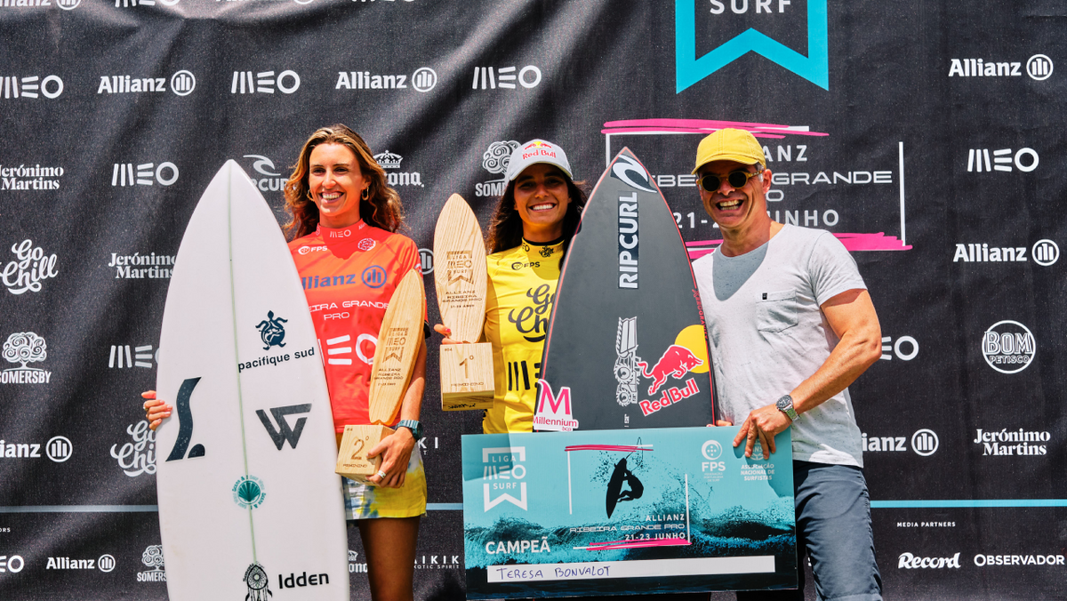 Liga MEO Surf: Teresa Bonvalot sagra-se campeã nacional de surf pela 5 ...