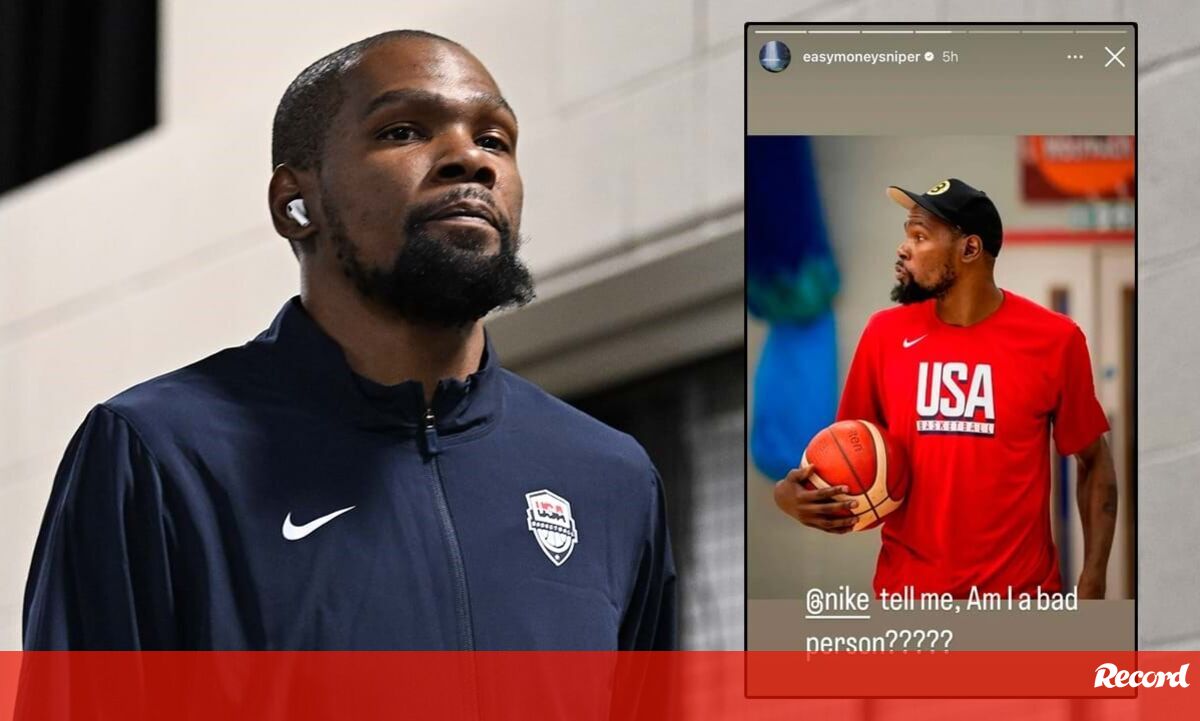 Kevin Durant 'explode' contra a Nike: «Digam-me, sou uma má pessoa ...