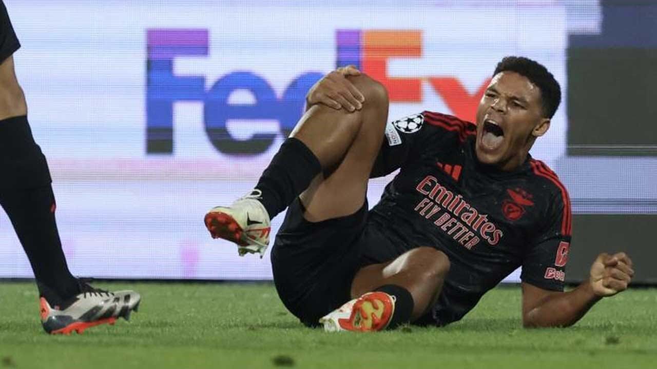 Bah saiu em lágrimas com joelho esquerdo a sangrar - Benfica - Jornal ...