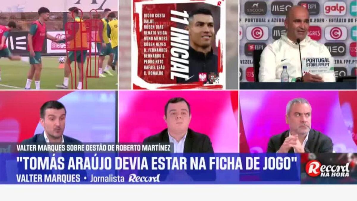 Valter Marques sobre o momento de António Silva: «Ver Renato Veiga ...