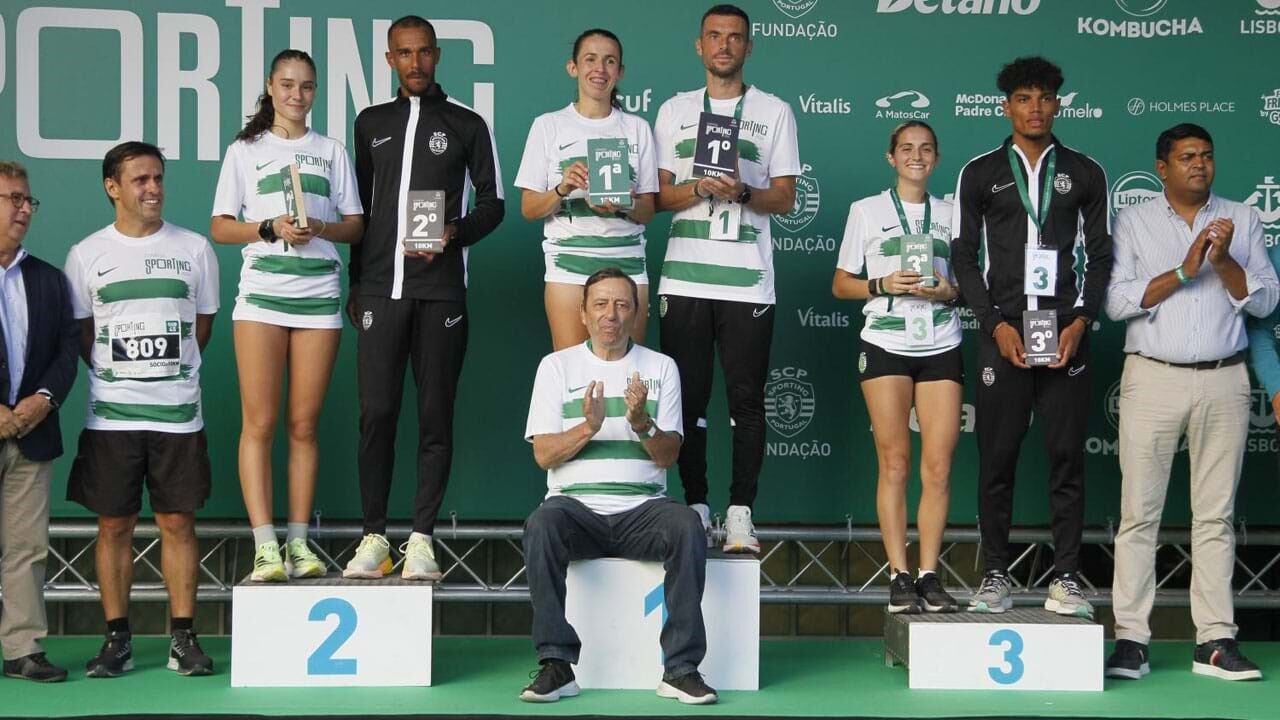 Ambiente de festa e homenagem a Fernando Mamede na Corrida do Sporting ...