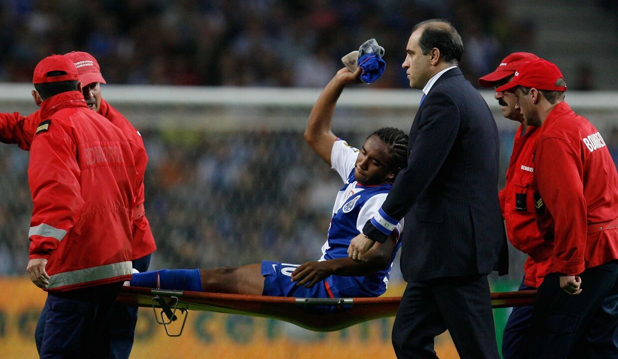 A perna partida de Anderson e o "melhor" que estava guardado para o fim ...