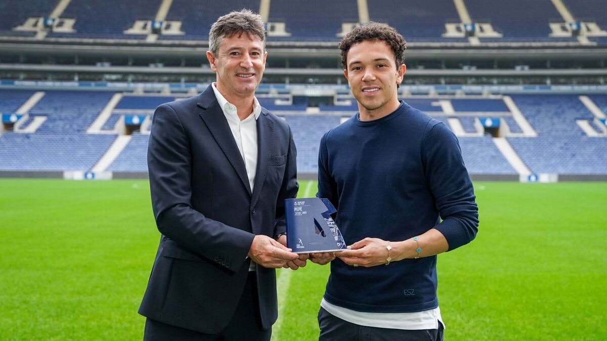 Liga atribui a Pepê o Prémio Neno - Fair Play - FC Porto - Jornal Record