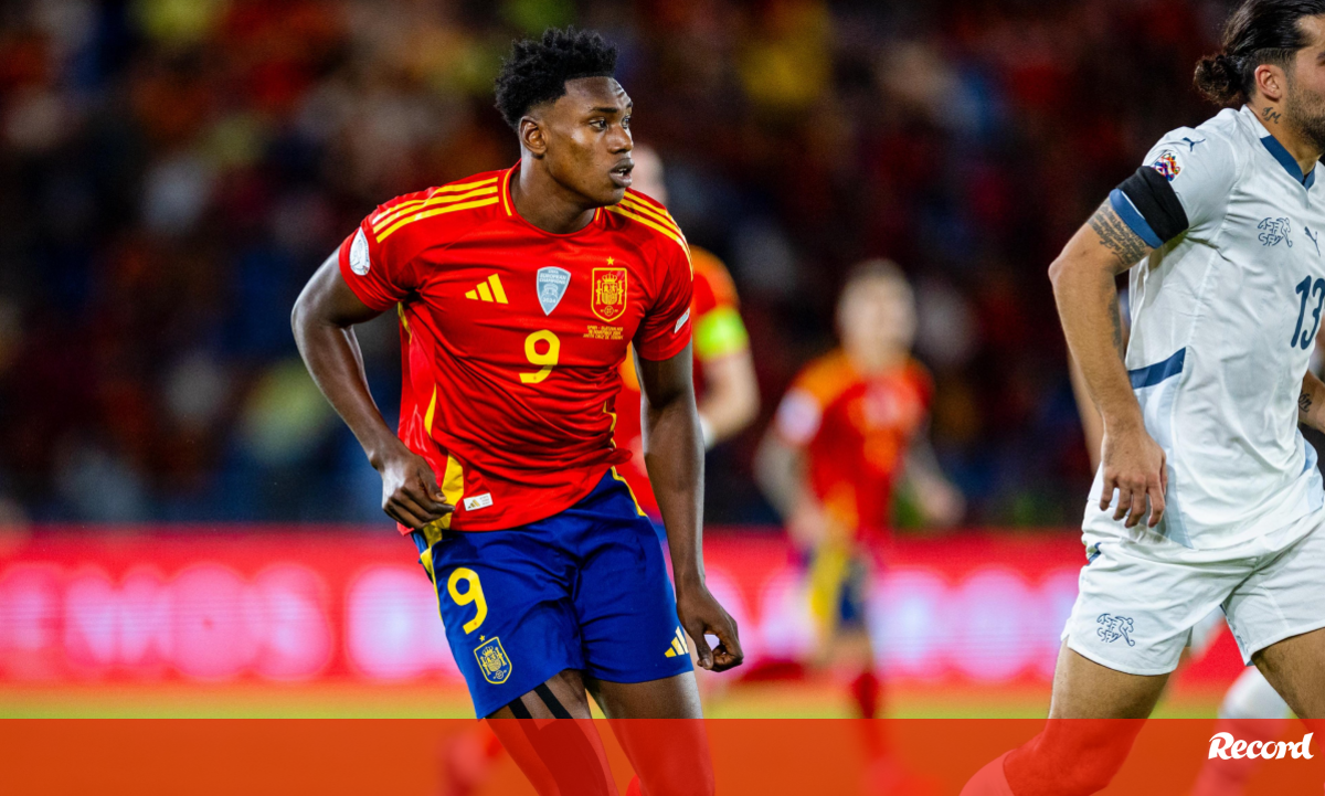 Samu estreia-se pela seleção de Espanha e logo com o número 9 - FC ...